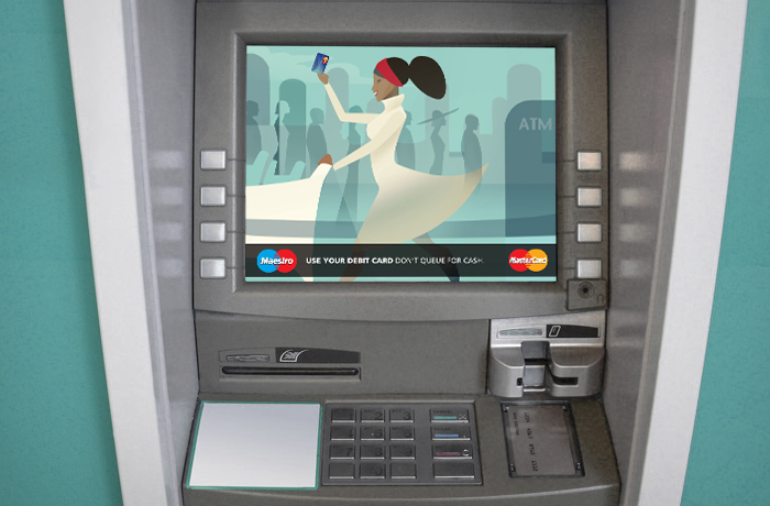 MasterCard ATM Screen - Fandam